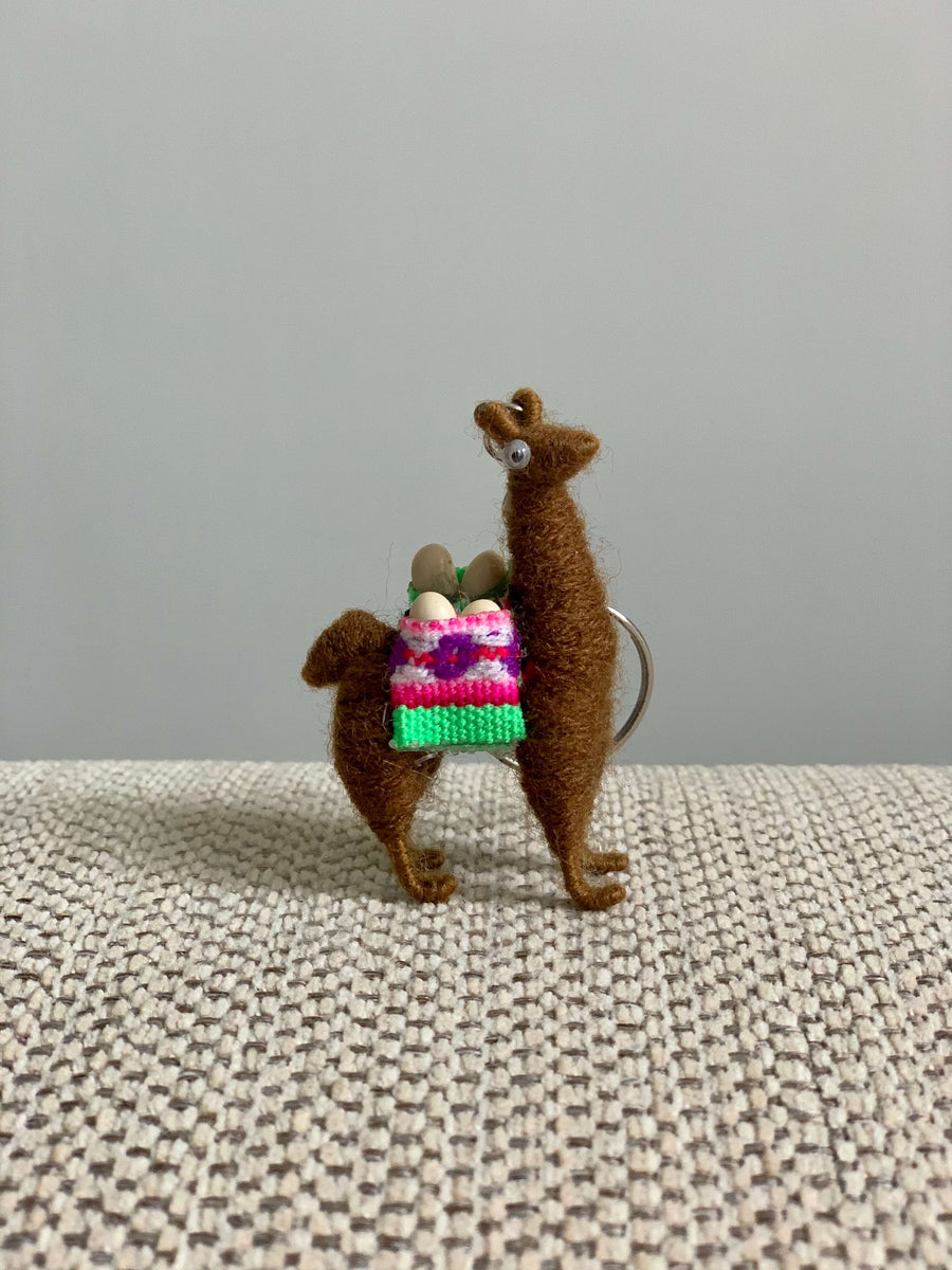 Handmade Alpaca Keychain – La Tienda